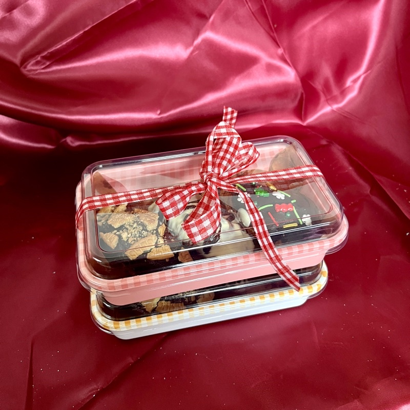 Jual Bento Cake Container Persegi Panjang Kotak Mika Kue Pudding ...