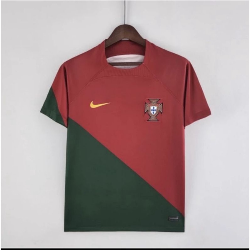 Jual Portugal National Football Team Home Kit World Cup 2022/2023 Grade ...