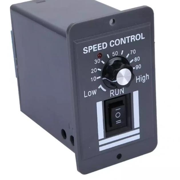 Jual DC Motor Speed Controller 12V 24V 36V 48V 6A PWM Modul Box Casing ...