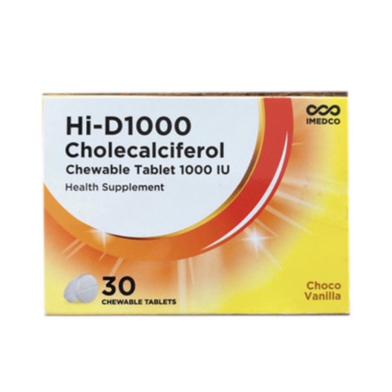 Jual Hi D1000 box 30 tablet ( vitamin D31000 ) | Shopee Indonesia