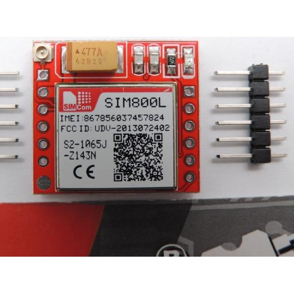 Jual SMALLEST SIM800L GPRS GSM MODULE SIM 800L 800 with antenna ...