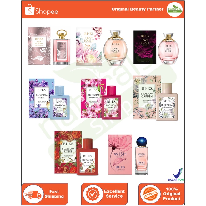 Jual BI ES BIES BI.ES Eau De Parfum 100 ml Viva La Dolce / Love Elixir ...