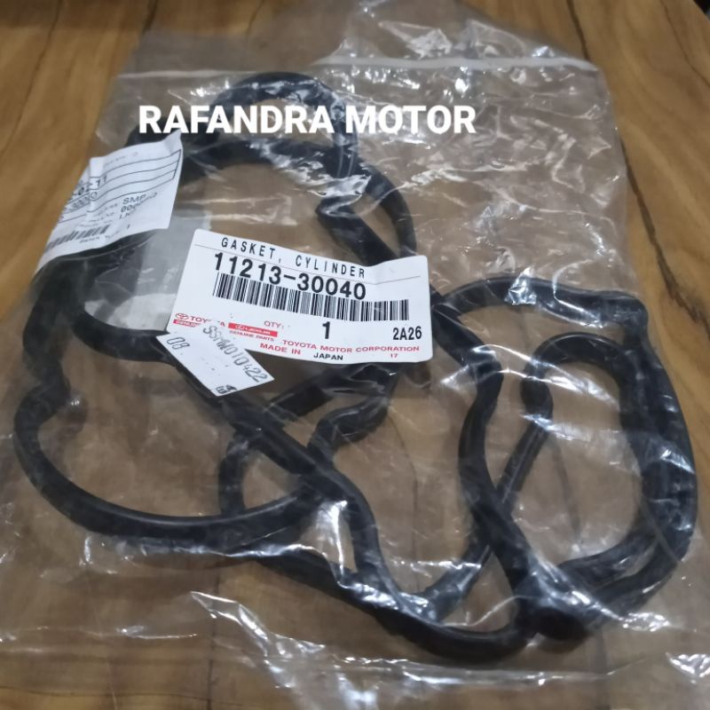 Jual GASKET COVER CYLINDER HEAD/PACKING KARET TUTUP KLEP KIJANG INOVA DISEL ORIGINAL | Shopee ...