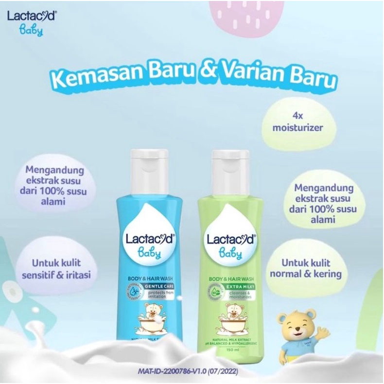 Jual Lactacyd Baby Liquid Soap 150ml / Lactacyd Baby Gentle Care ...