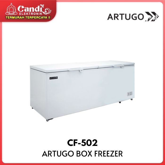 Jual ARTUGO Chest Box Freezer Kapasitas 500 Liter CF-502 | Shopee Indonesia