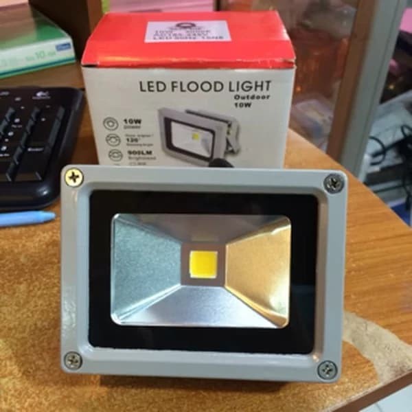 Jual lampu sorot led flood light 10 watt | Shopee Indonesia