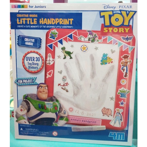 Jual Sale Mainan: 4M STEAM Disney Pixar Toy Story Little Handprint ...