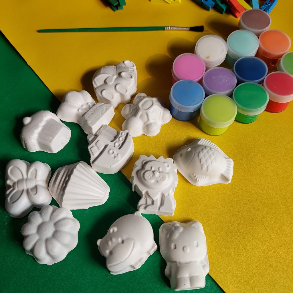 Jual DIY ANAK Painting Kit Anak Mewarnai Patung - Craft Kit Mainan ...