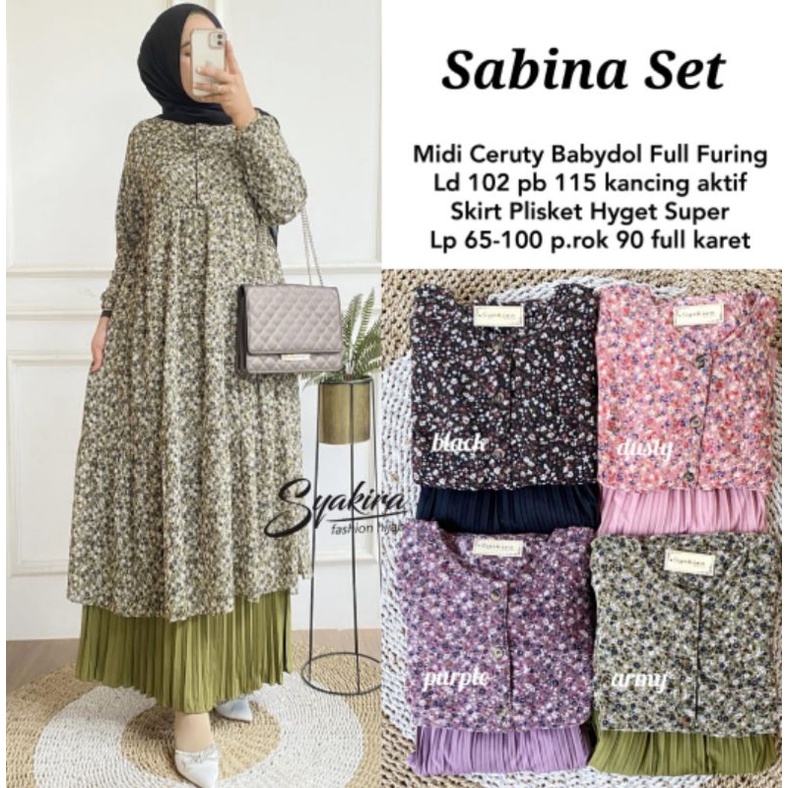 Jual Sabina Set Original by syakira | Shopee Indonesia