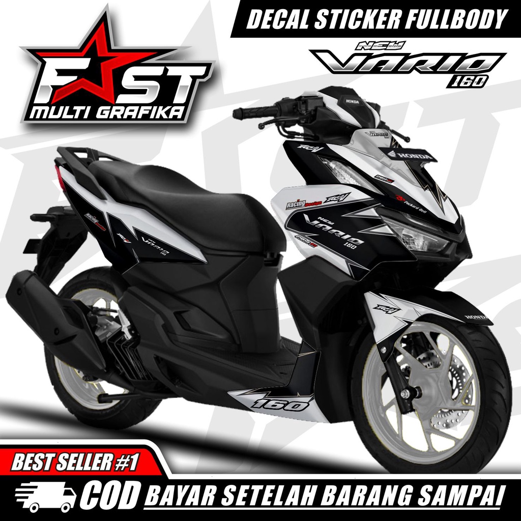 Jual Decal Vario New 160 2022 Stiker Honda Vario 160 Decal Siker ...