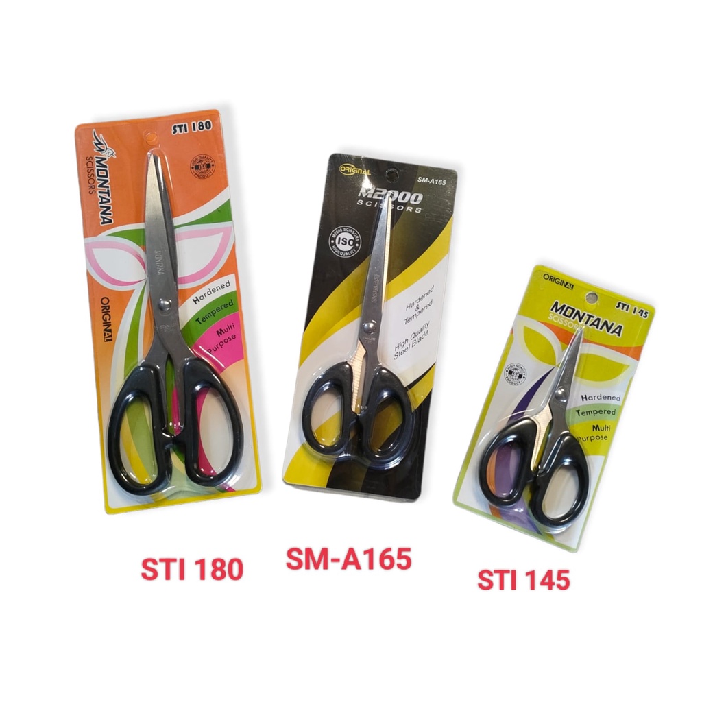 Jual MONTANA / M2000 Scissors / MILTON Gunting Montana staineless Kecil ...