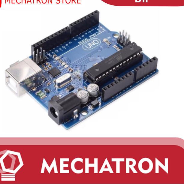 Jual ARDUINO UNO R3 DIP IC ATMEGA328 ATMEGA 16U2 Compatible | Shopee ...