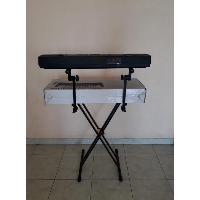 Jual Stand Keyboard Double Keyboard X - K582 | Shopee Indonesia