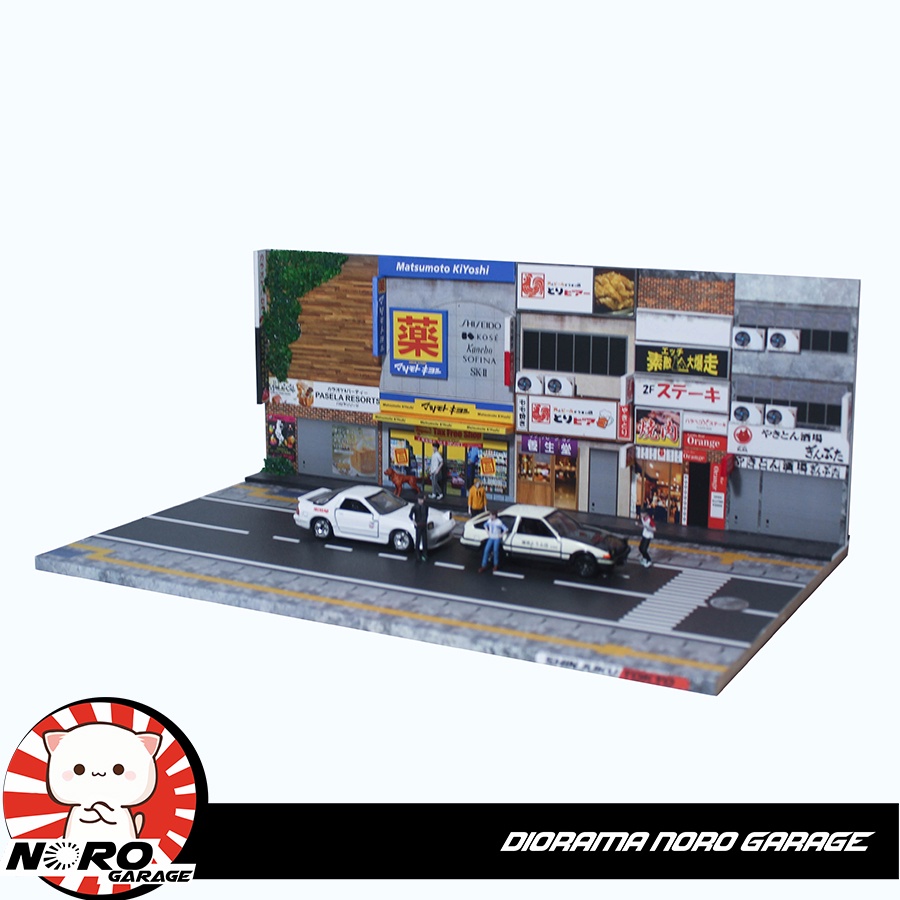 Jual Diorama Shinjuku street v2, Tokyo, Japan. Skala 1:64 | Shopee ...