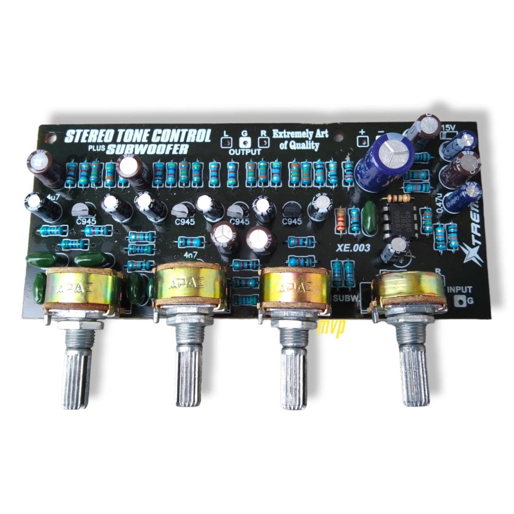 Jual Tone Stereo 4 Potensio Tone 4 pot stereo | Shopee Indonesia