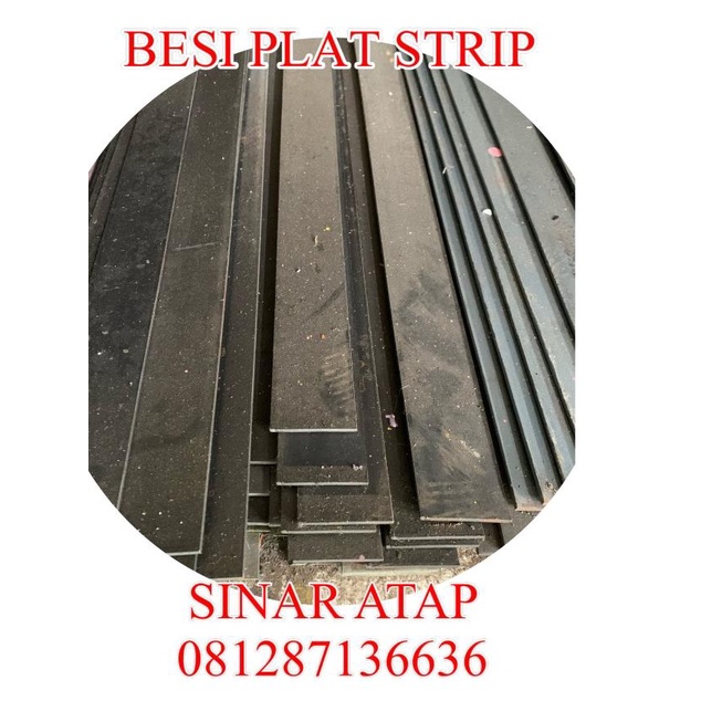 Jual BESI PLAT STRIP 3 x 25 (Lebar 2.5 cm Tebal 3 mm) PANJANG 6 METER ...