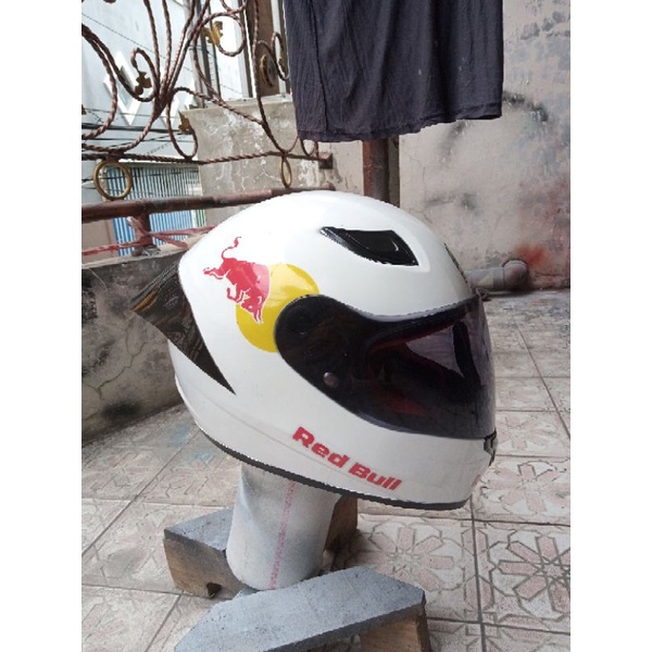 Jual helm vixion carglos modif agv helm custom spoiler helm agv ...