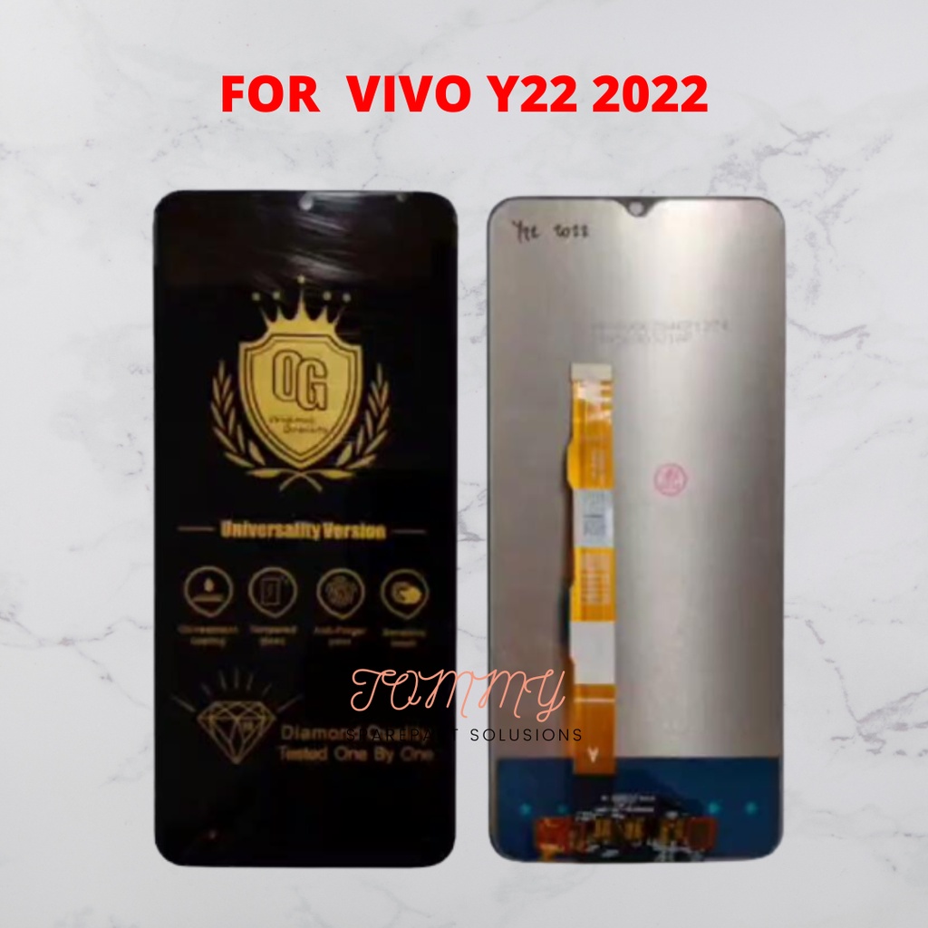 Jual LCD VIVO Y22 2022 FULLSET TOUCHSCREEN KUALITAS INCELL | Shopee ...