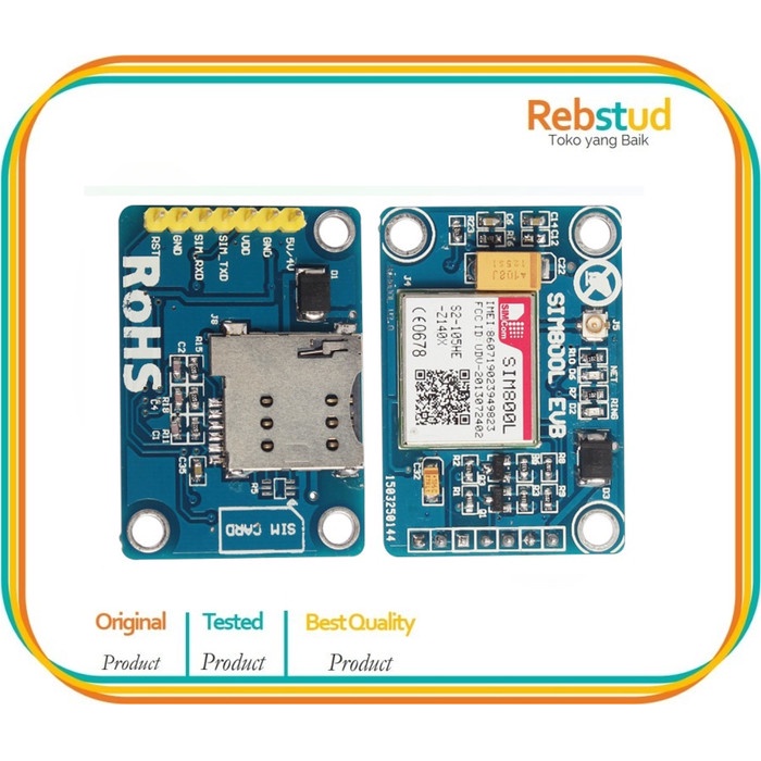 Jual SIMCOM SIM800L EVB V.2 V2 5V Upgrade GSM GPS GPRS | Shopee Indonesia