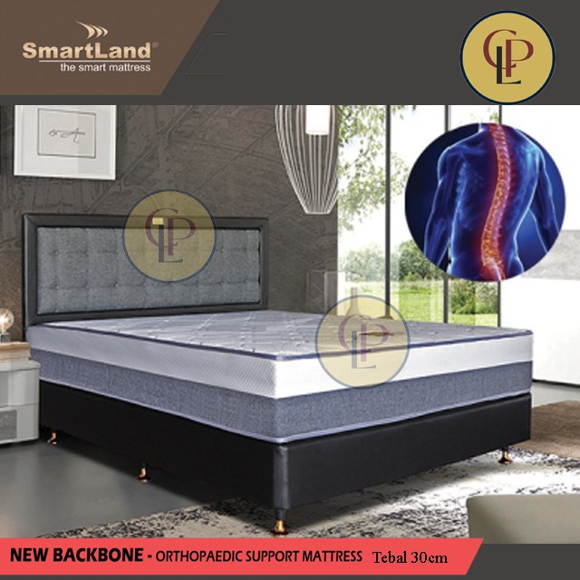 Jual Tempat Tidur Kasur Springbed Smartland Back Bone Orthopedic King ...