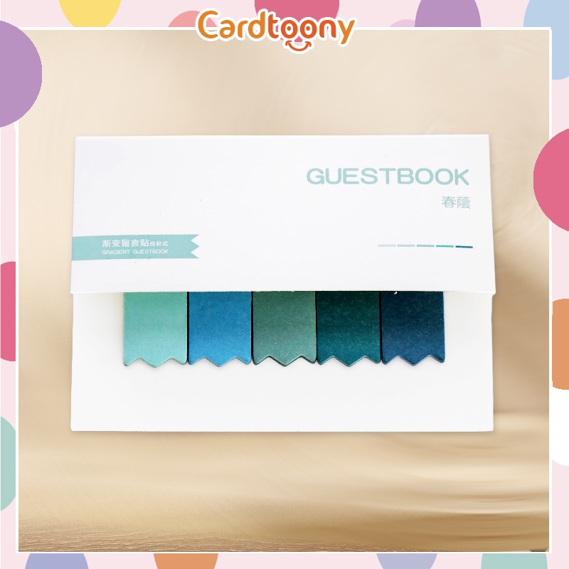 Jual Sticky Note / Memo Stick / Notes Kertas Tempel Gradient Warna ...