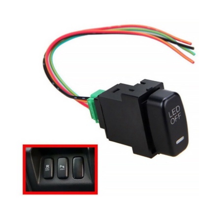 Jual DRL Fog lampu Switch Pajero Panel juke xtrail livina Tombol LED ...