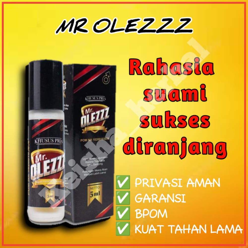 Jual Obat Kuat Mr Olezzz BPOM Perkasa Oles Tahan Lama Pria Ampuh Asli Original Privasi Aman ...