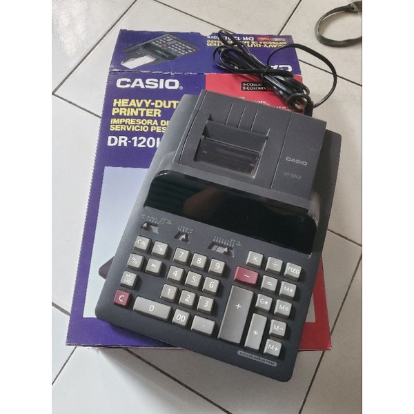 Jual Kalkulator Print CASIO DR-120LB | Shopee Indonesia