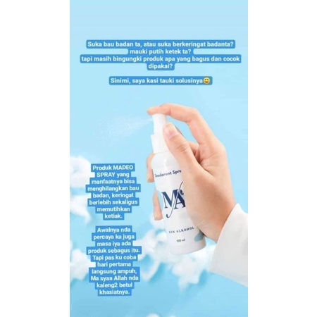 Jual MA DEO ( Deodorant Spray) | Shopee Indonesia