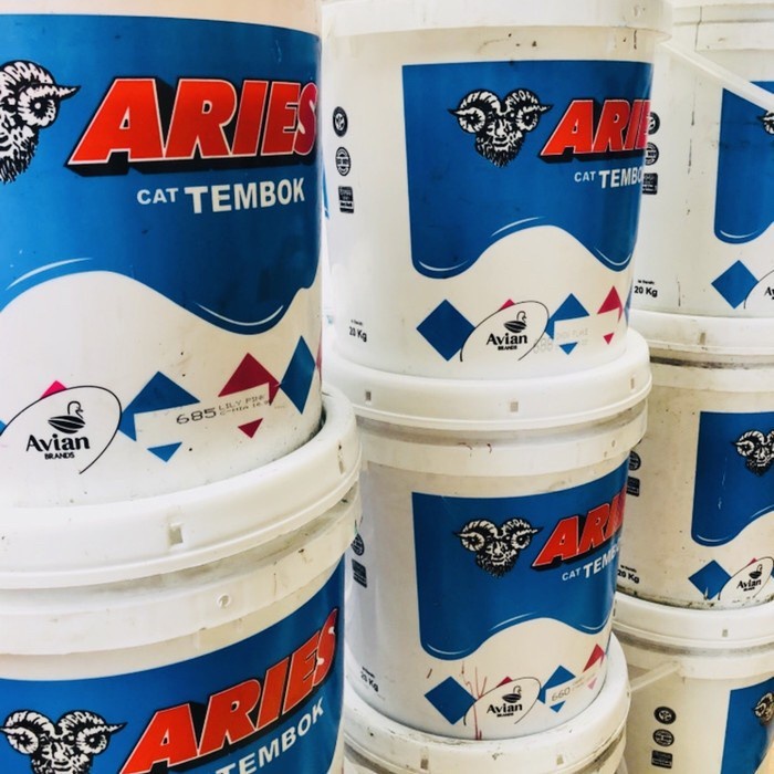 Jual Cat Tembok Aries Putih (20 Kg) / Cat Aries Kambing 20kg / Cat ... Jual Cat Tembok Aries Putih (20 Kg) / Cat Aries Kambing 20kg / Cat ...