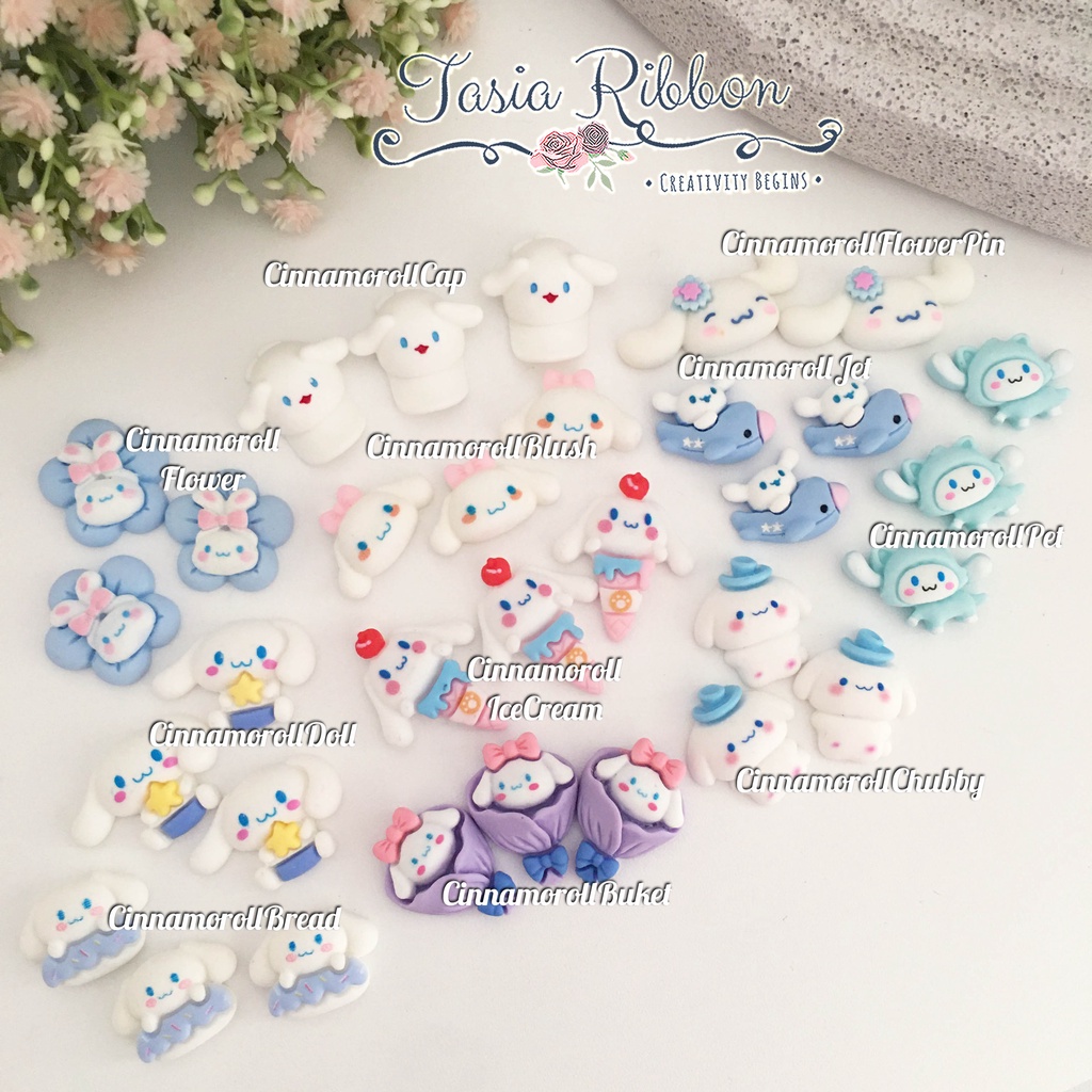 Jual Resin Clay Sanrio Cinnamoroll [Bisa pilih motif] | Shopee Indonesia