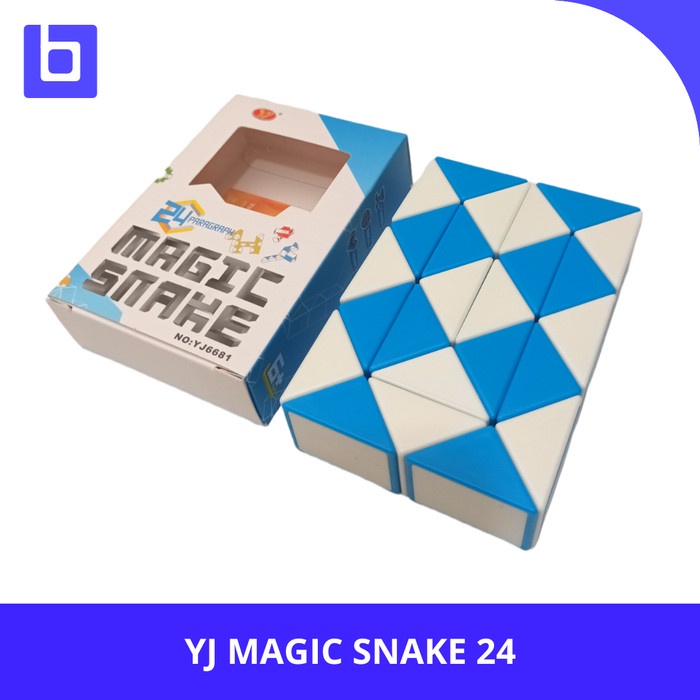 Jual Rubik Snake Yong Jun YJ Magic Snake Original - 24 Piece, Biru ...