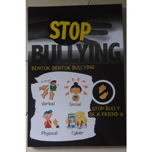 Jual Poster Stop Bullying Bentuk Bentuk Bullying | Shopee Indonesia