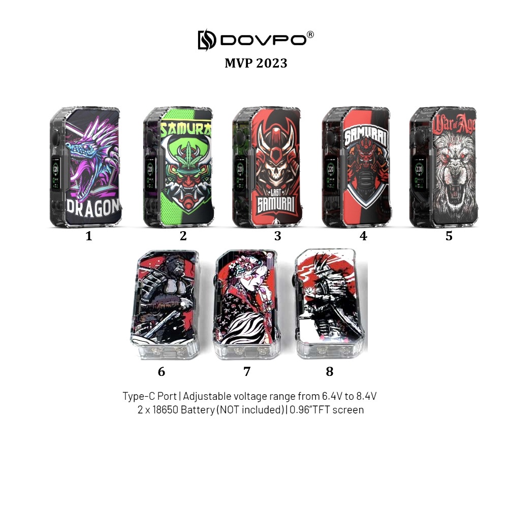 Jual DOVPO MVV II MOD 280W BY DOVPOO MVV 2 MOD ONLY 100% OTEN | Shopee ...