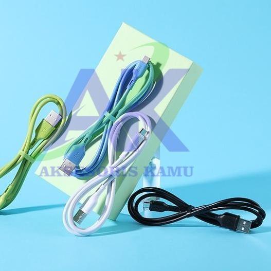 Jual Kabel Data Micro USB Robot RBM100S 100CM - Toples isi 20 Pcs ...