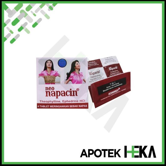 Jual Neo Napacin - Obat Asma Sesak Napas Strip isi 4 Tablet | Shopee ...