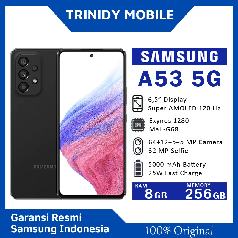 Jual Samsung Galaxy A53 5G - 8/256 GB - Garansi Resmi | Shopee Indonesia