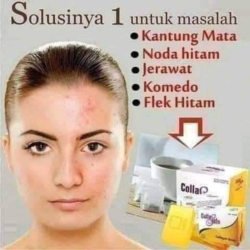 Jual COLLASKIN COLLAGEN BEAUTY PACKAGE (sabun dan teh ), | Shopee Indonesia