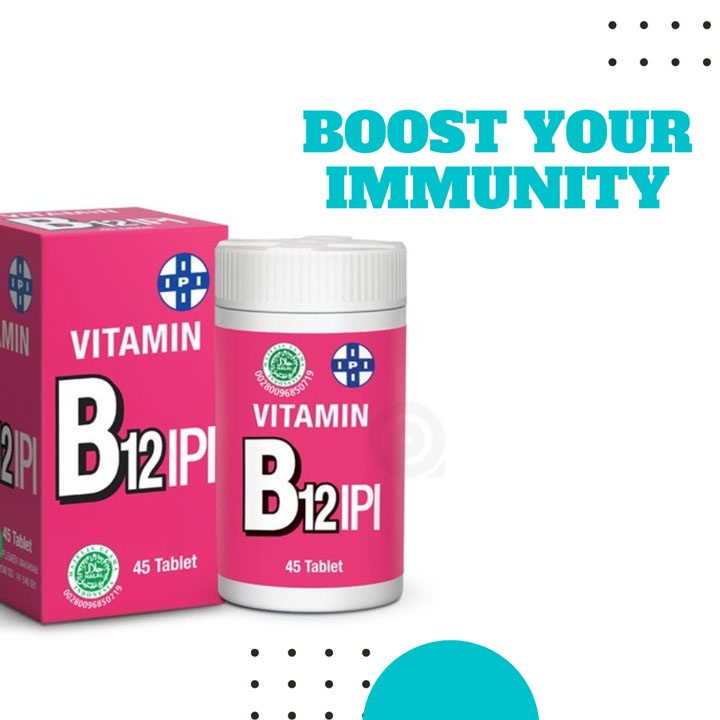 Jual VITAMIN B12 IPI - Isi 45 Tablet | Shopee Indonesia