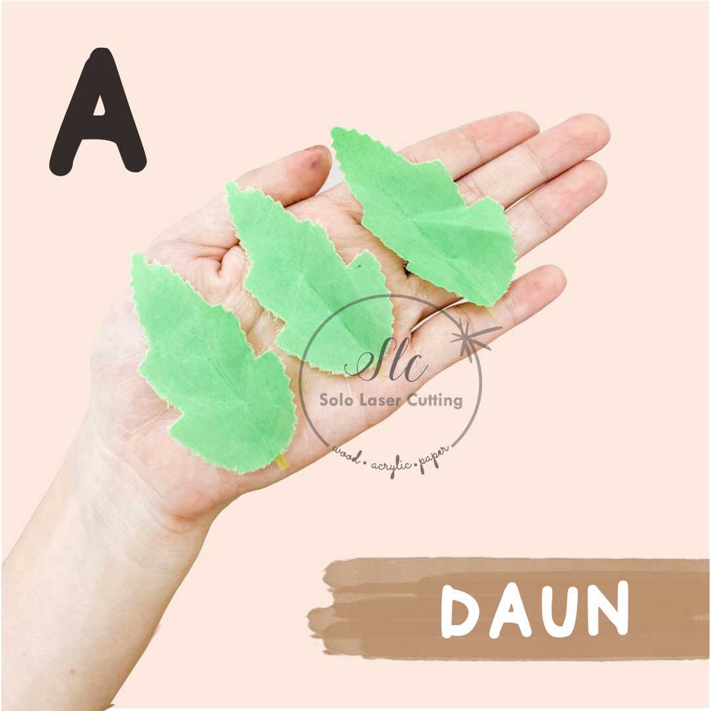 Jual HELAI DAUN HIASAN BUNGA VARIASI BAHAN MAHAR Mahar Rustik / Mahar ...