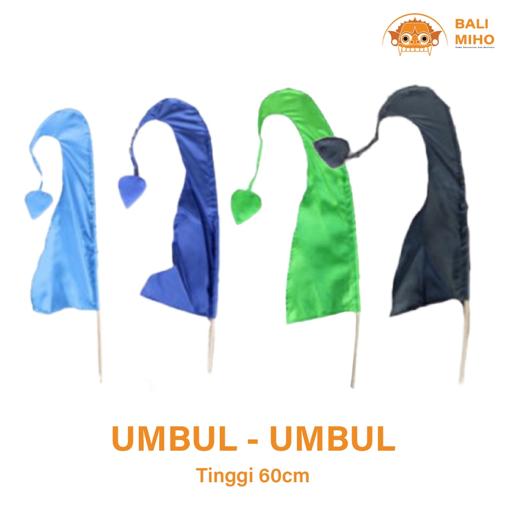 Jual UMBUL UMBUL 60 CM - UMBUL UMBUL BALI - BENDERA BALI - PENJOR BALI ...