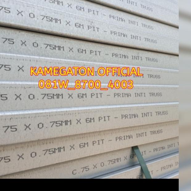 Jual BAJA RINGAN PRIMA INTI TRUSS C 75 X 35 X 0.75MM X 6 M / BUKAN TASO ...