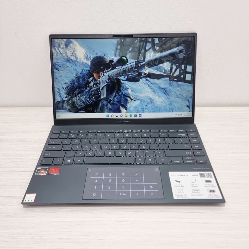 Jual ASUS ZENBOOK UM425IA AMD RYZEN 5-4500U RAM 8GB SSD 512GB W11 ...