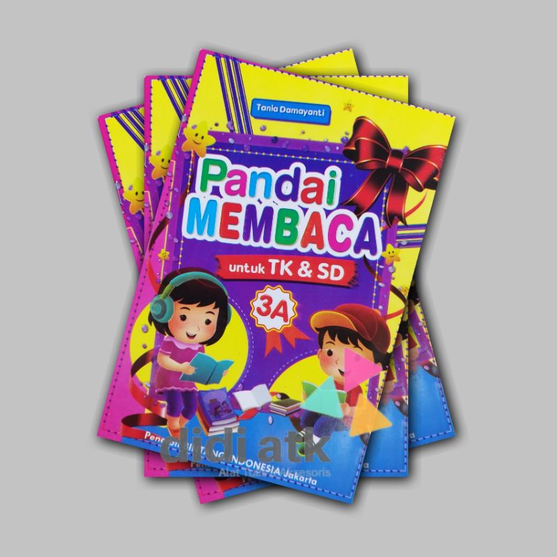 Jual Buku Pandai Membaca 3A Untuk Anak TK & SD | Shopee Indonesia