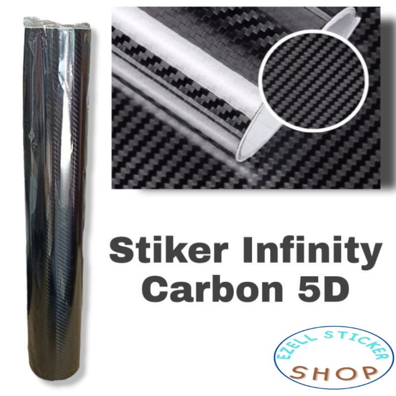 Jual Stiker Infinity Carbon 5D CS59 (per meter) | Shopee Indonesia