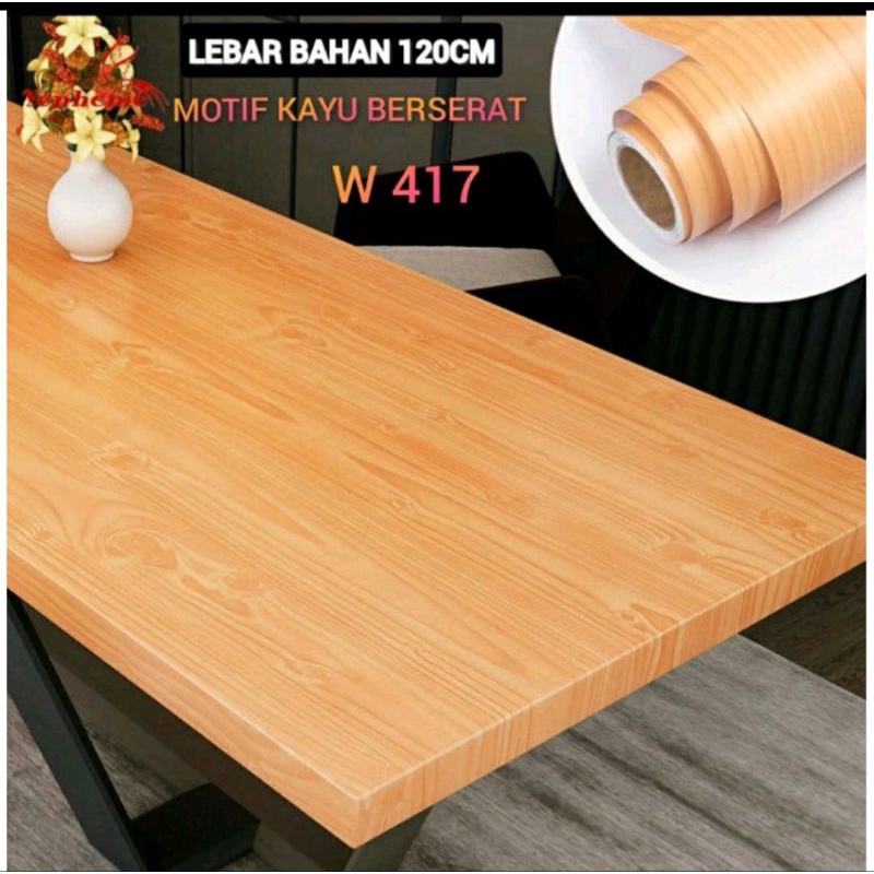 Jual Stiker Kayu Wallpaper Kayu Stiker Pintu Stiker Lantai Stiker Serat ...