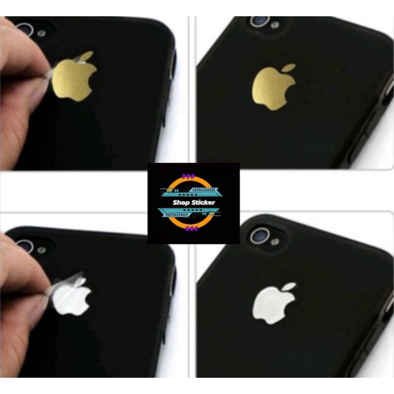 Jual Stiker sticker cutting viral logo aple iphone | Shopee Indonesia