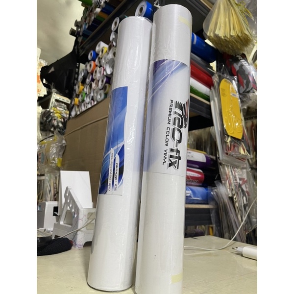 Jual HARGA PERMETER Pro-fix 010A 010M STIKER SKOTLET POLOS WARNA PUTIH ...