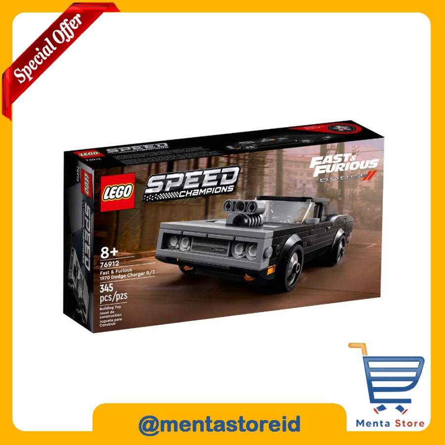 Jual LEGO Speed Champions 76912 Fast & Furious 1970 Dodge Charger R/T | Shopee Indonesia