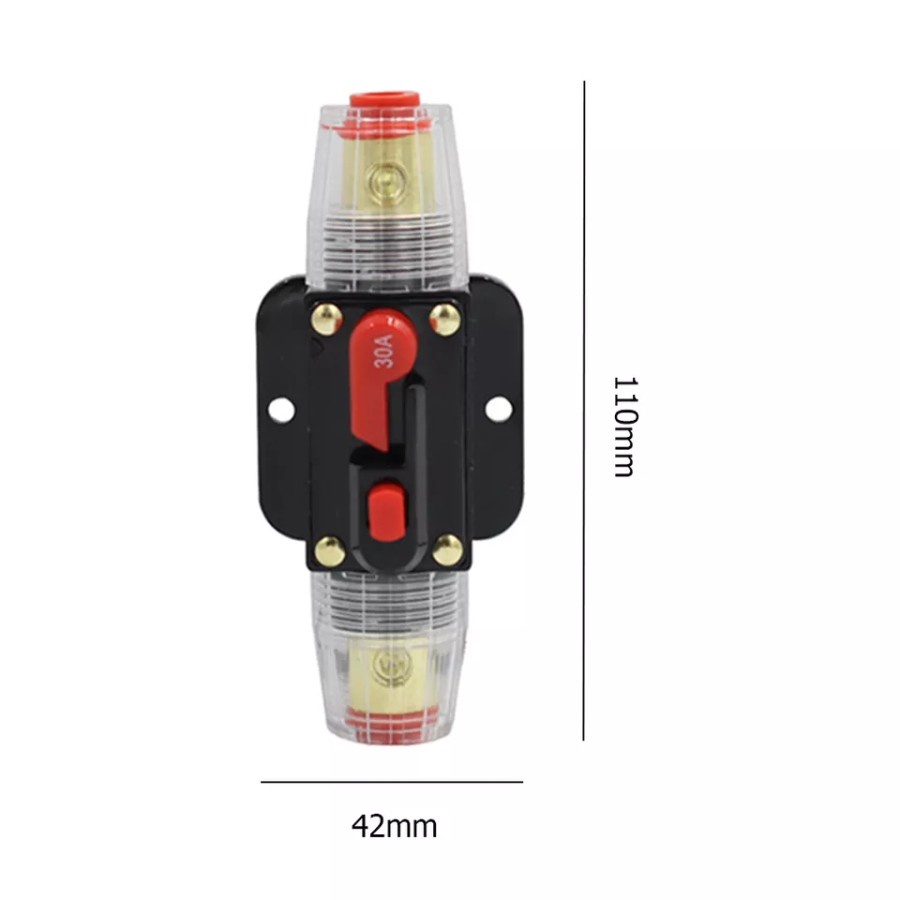 Jual circuit breaker 12v 24v 60A 80A 100A 120A 150A 200A ampere fuse dc ...